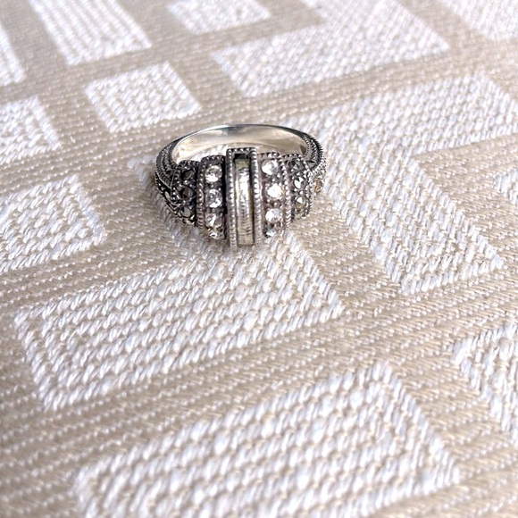 Judith Jack | Jewelry | Judith Jack Marcasite Ring Used | Poshmark